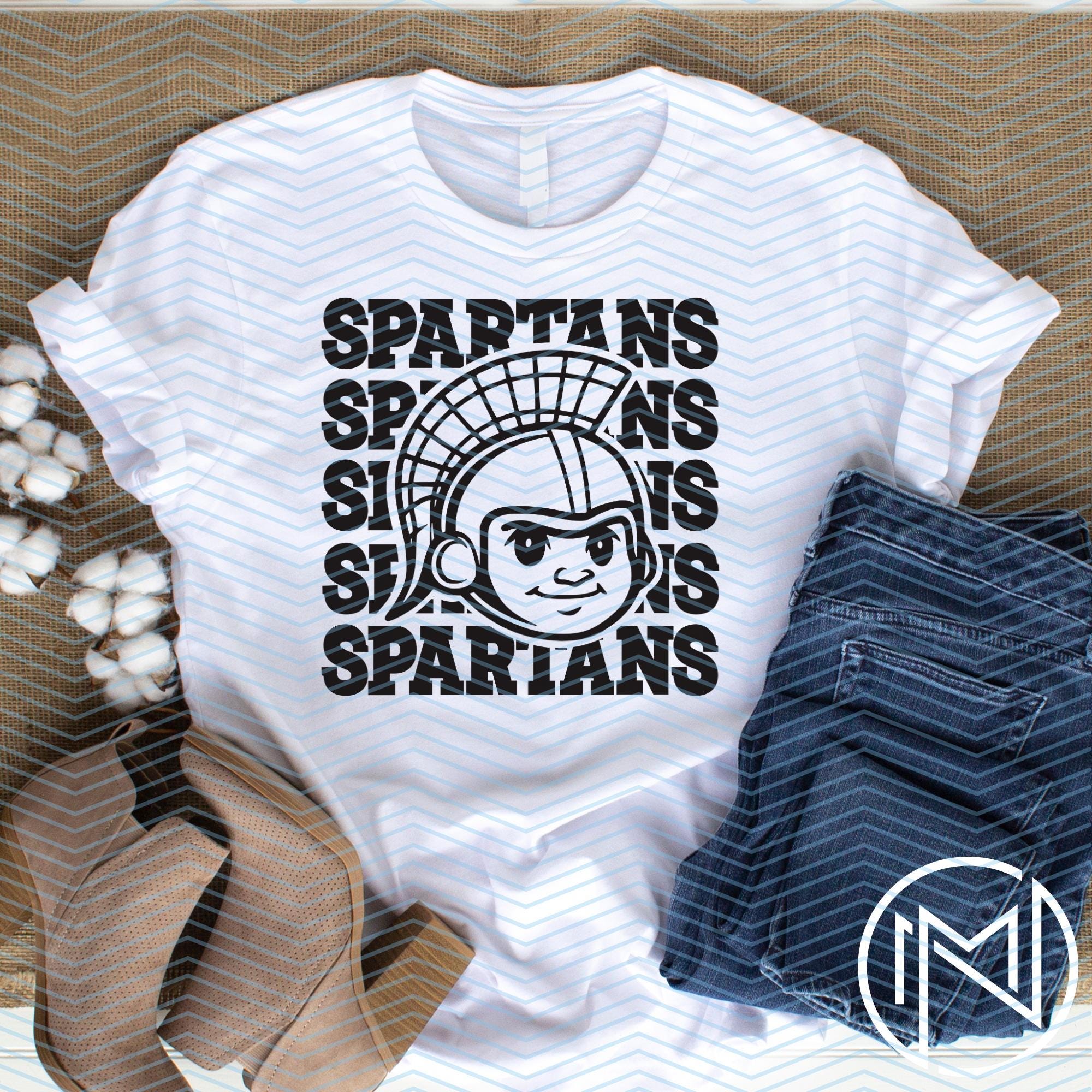 Spartans Mascot School Spirit Png Svg Design for Htv, Sublimation, UV ...