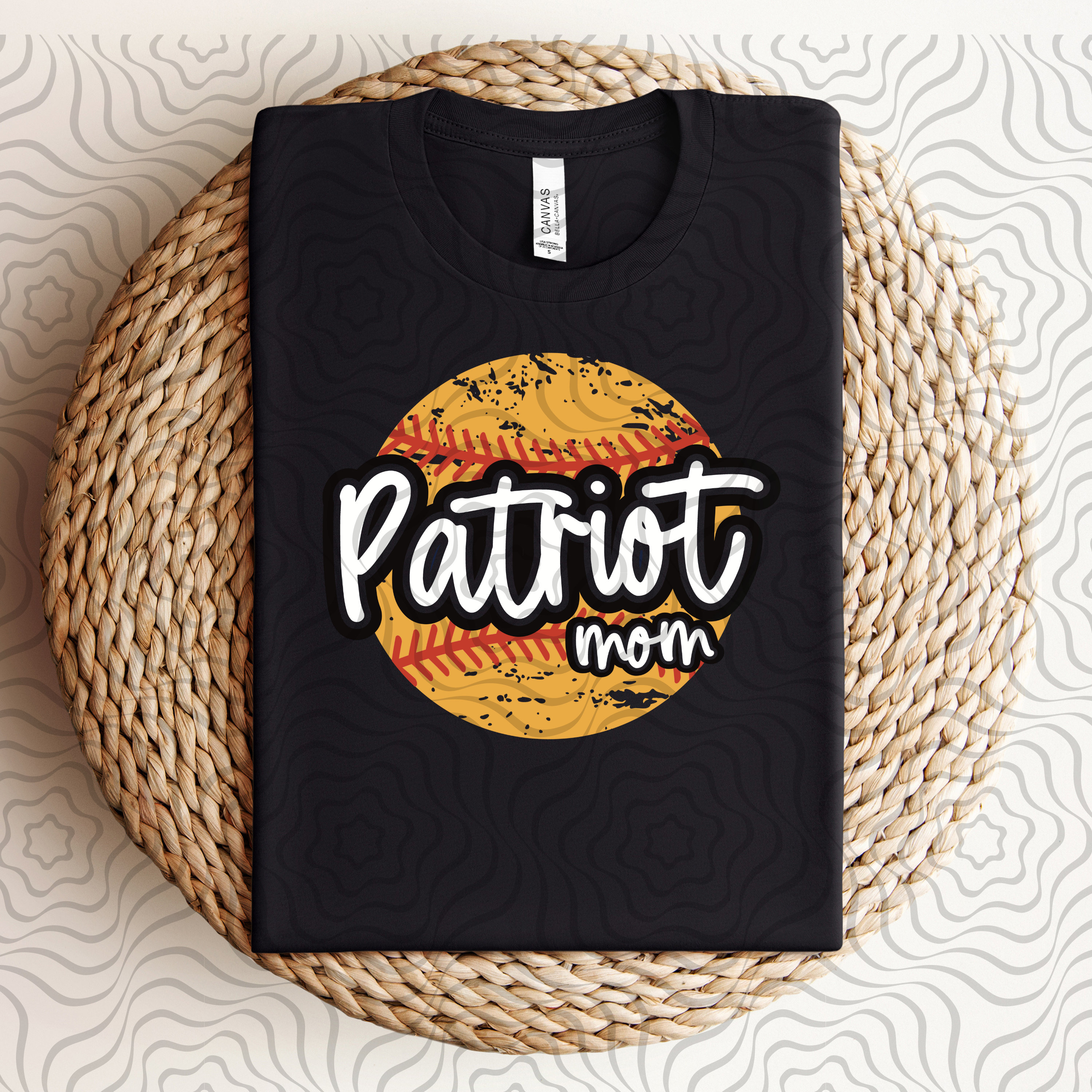 Patriot Softball Softball Mom Shirt Patriots Mom Shirt PNG Digital ...