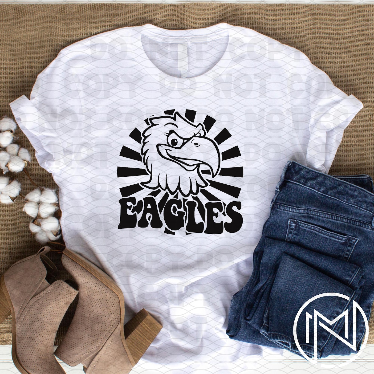 Eagles Mascot School Spirit Png Svg Design for Htv, Sublimation, UV DTF ...
