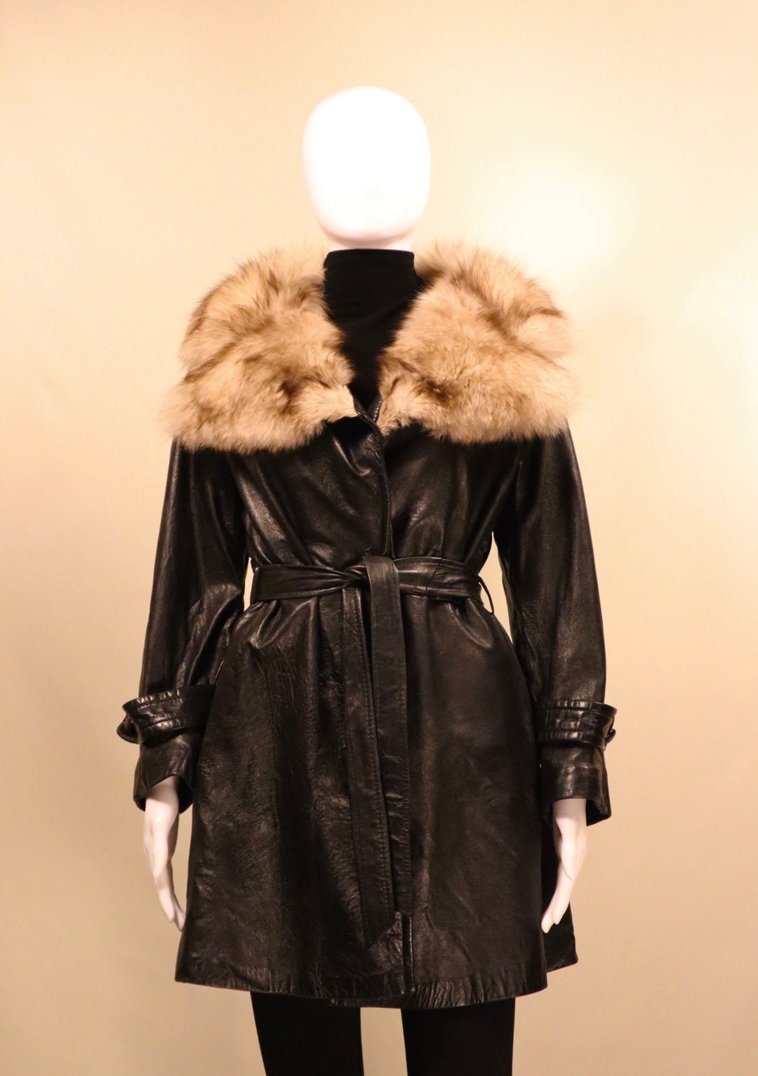 Vintage Dan Di Modes Leather Jacket - Etsy