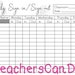 Parent Sign-in/out Sheets for Preschool and Daycare - 4 Themes ...