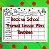 Preschool/daycare Bug Themed Lesson Plan Template - Etsy