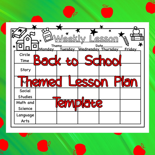 Back to School Lessons - Etsy