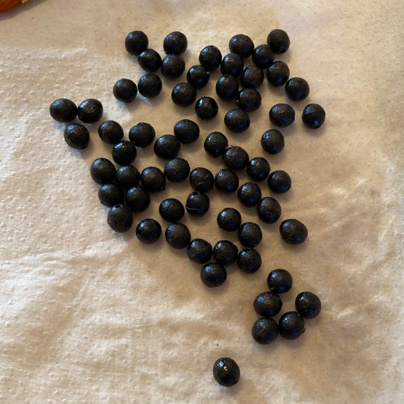 Irish Bog Oak Beads - Etsy