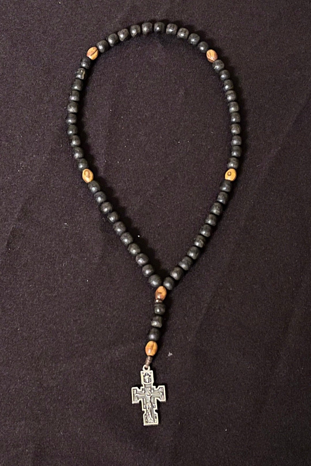 Ukrainian Bog Oak Rosary/prayer Rope - Etsy