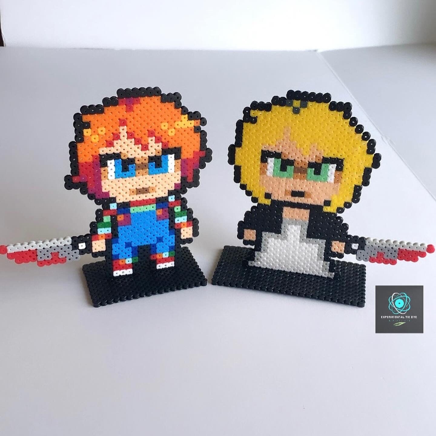 Horror Character Perler Beads / Perler Beads / Handmade Crafts / Pixel ...