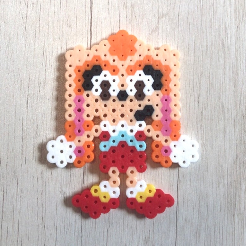 Sonic Inspired Perler Sprites , Handmade Hama Bead Keychains, Birthday ...