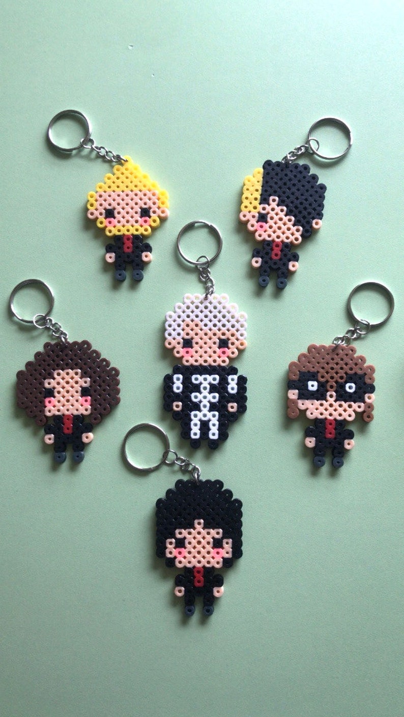 MCR Perler Beads - My Chem Perler Sprites - Handmade Rock Band ...