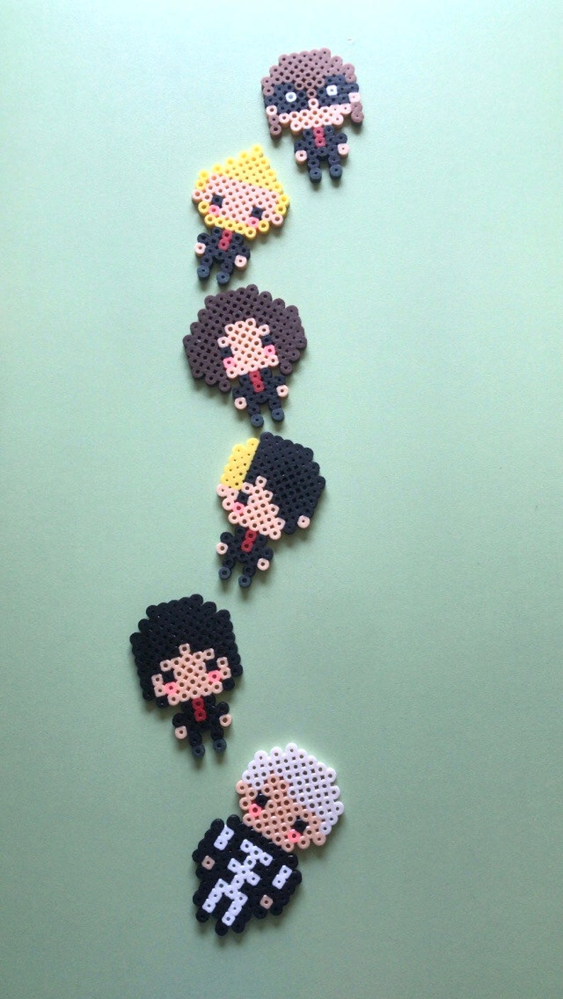 MCR Perler Beads - My Chem Perler Sprites - Handmade Rock Band ...