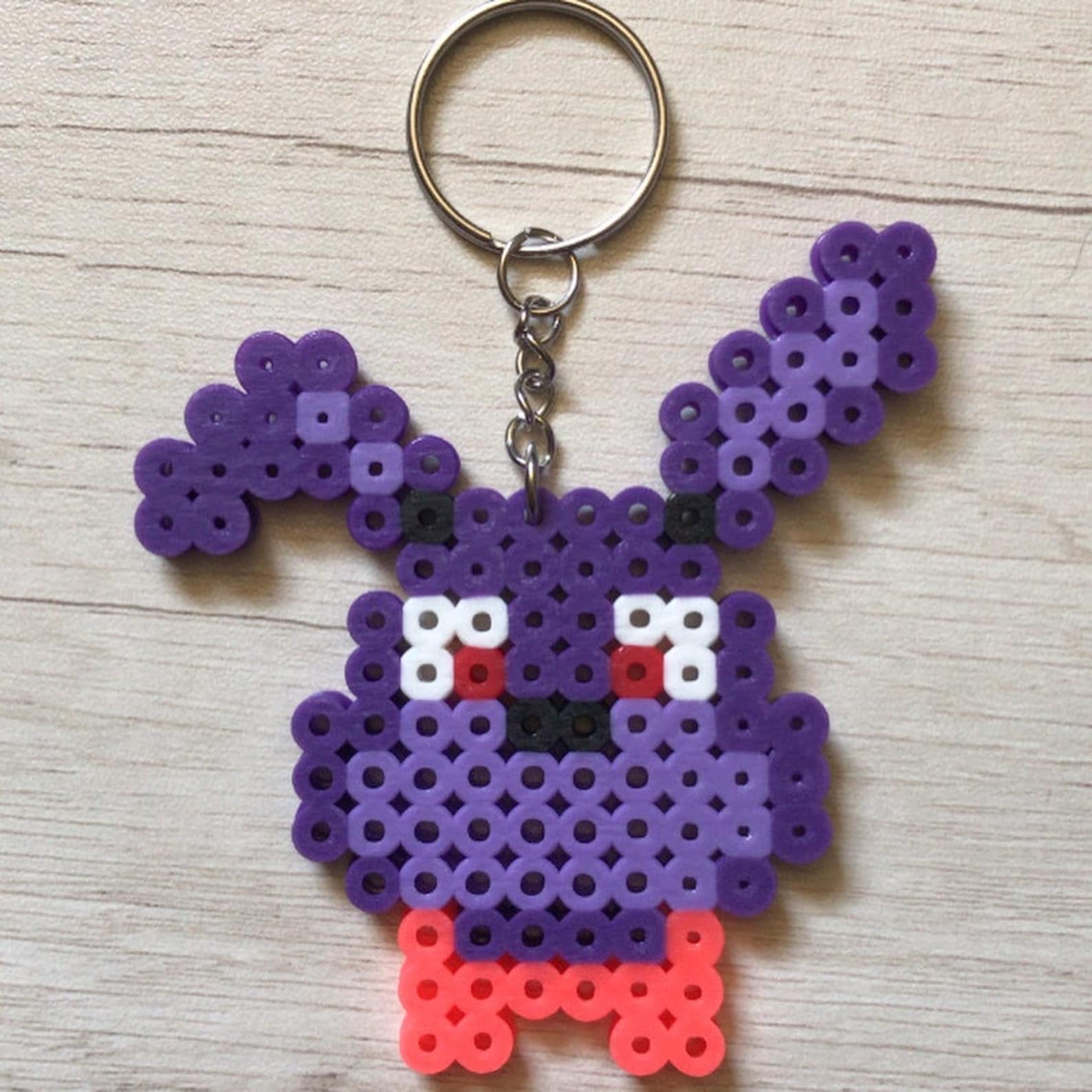 FNAF Perler Beads , Fuse Bead Keychains, Handmade Pixel Art , FNAF ...