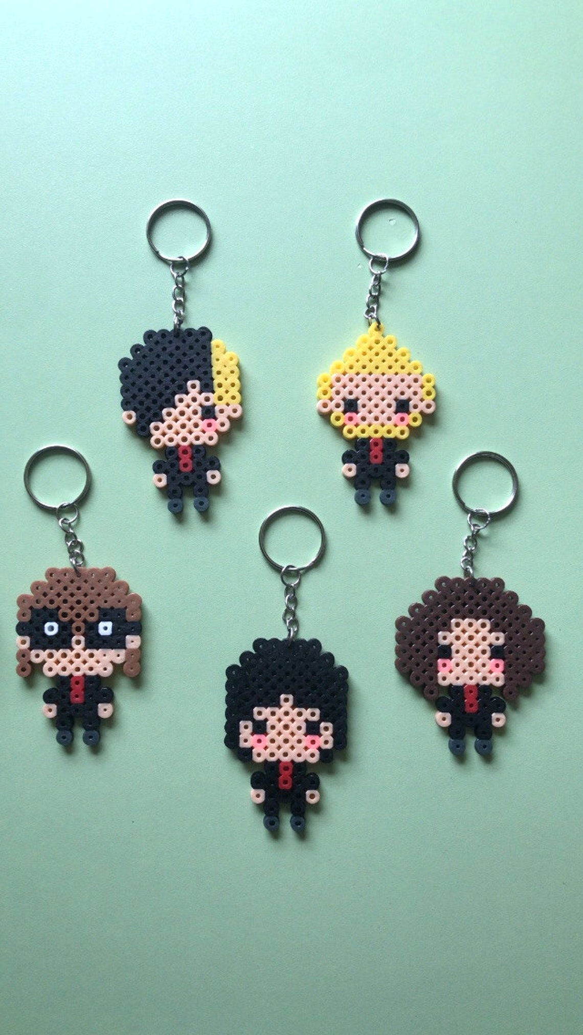 MCR Perler Beads - My Chem Perler Sprites - Handmade Rock Band ...