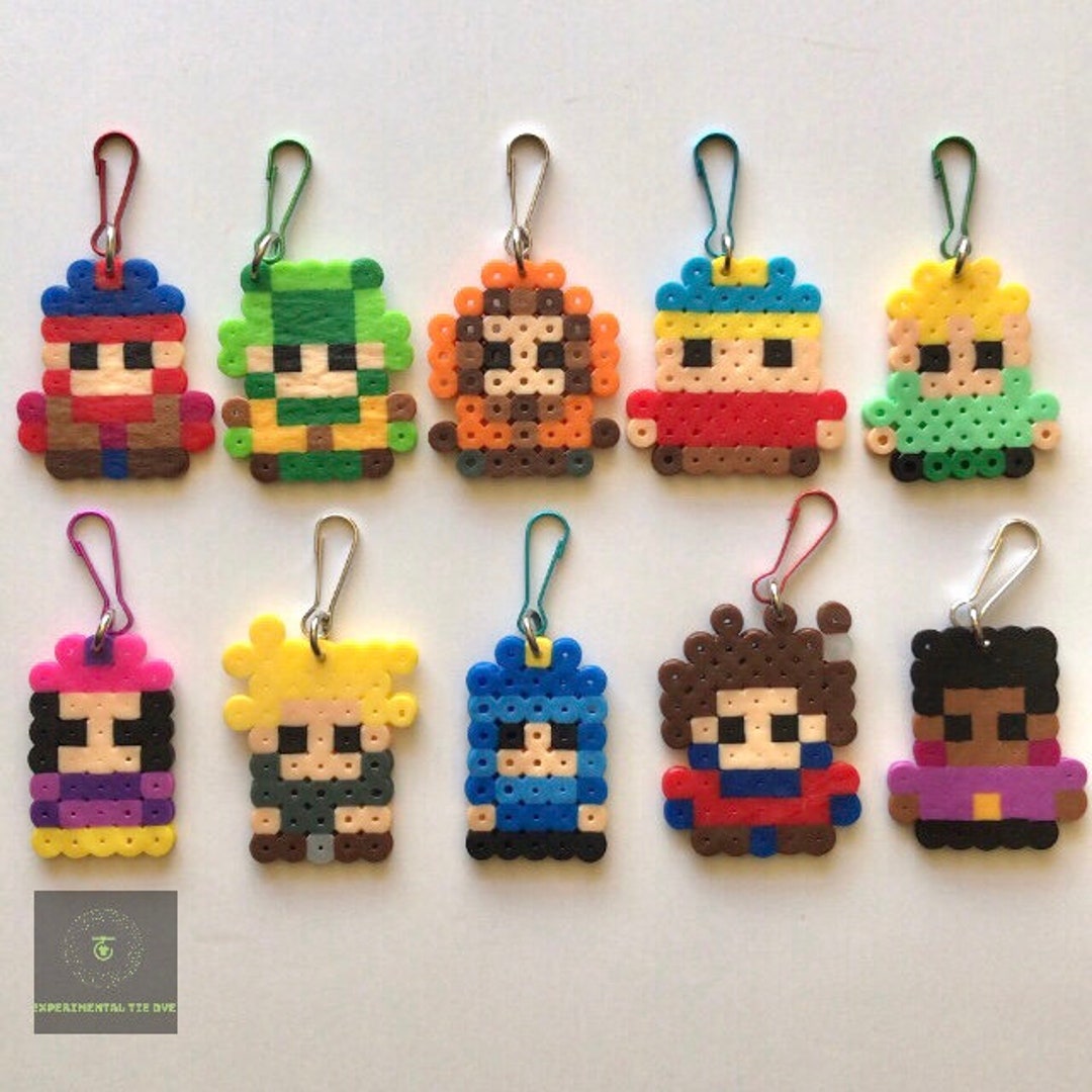 South Park Perler Beads , Potty Mouth Zipper Pulls , Perler Sprites ...