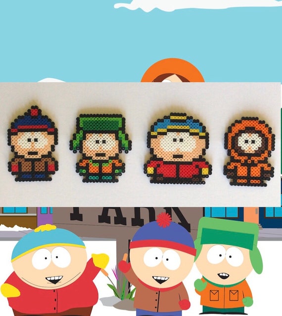 South Park Perler Sprites - Etsy Australia