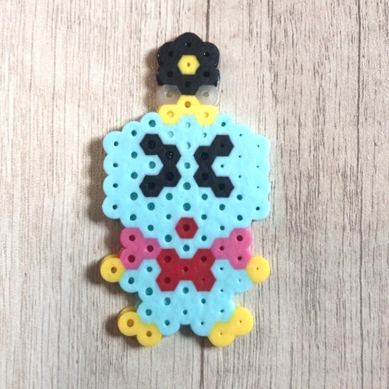 Sonic Inspired Perler Sprites , Handmade Hama Bead Keychains, Birthday ...