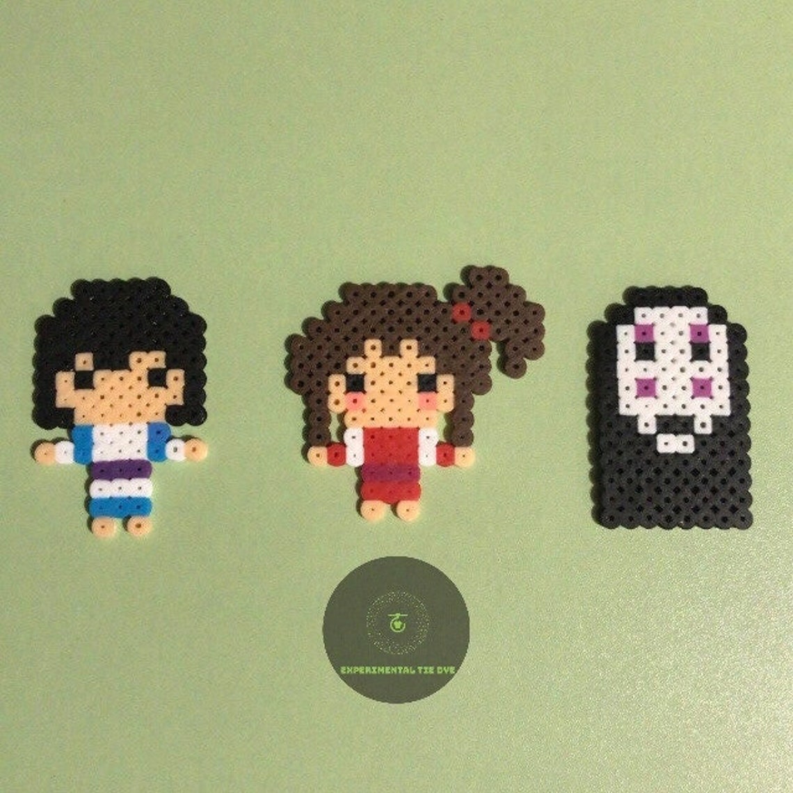 Chibi Perler Sprites Full Set , Anime Perler Beads , Hama Bead ...