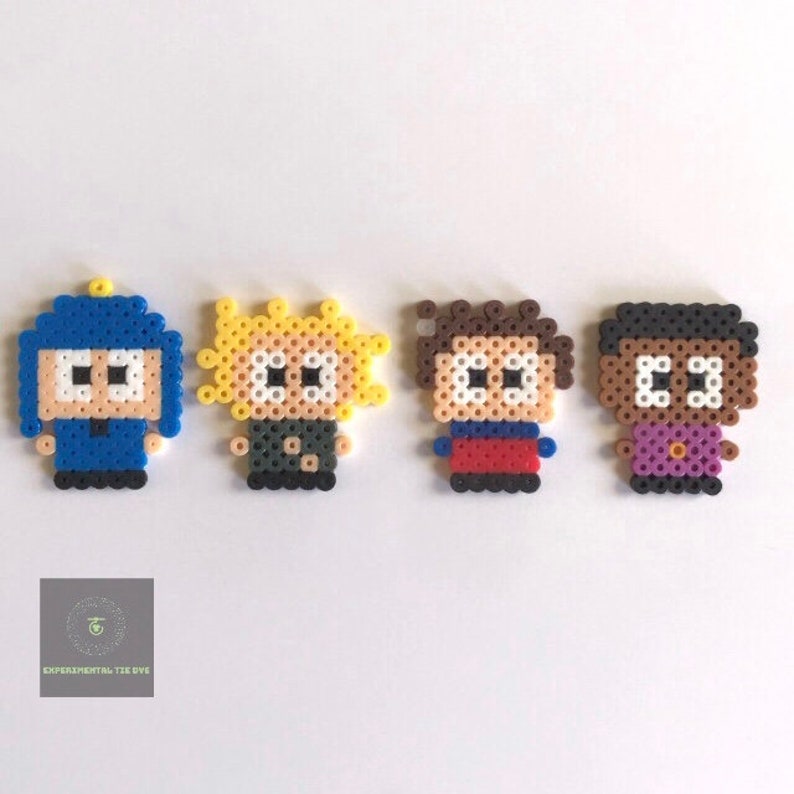 South Park Perler Beads, Potty Mouth Perler Sprites, llaveros Craig ...