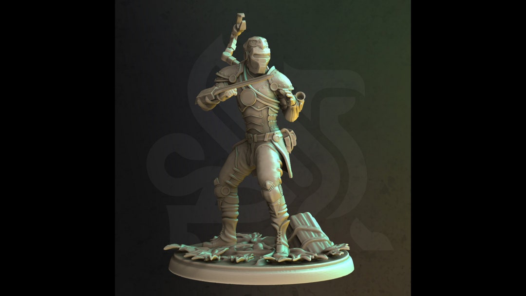 Artificer Commando Henry DM Stash 3D Resin Printed Unpainted,3d Printed ...