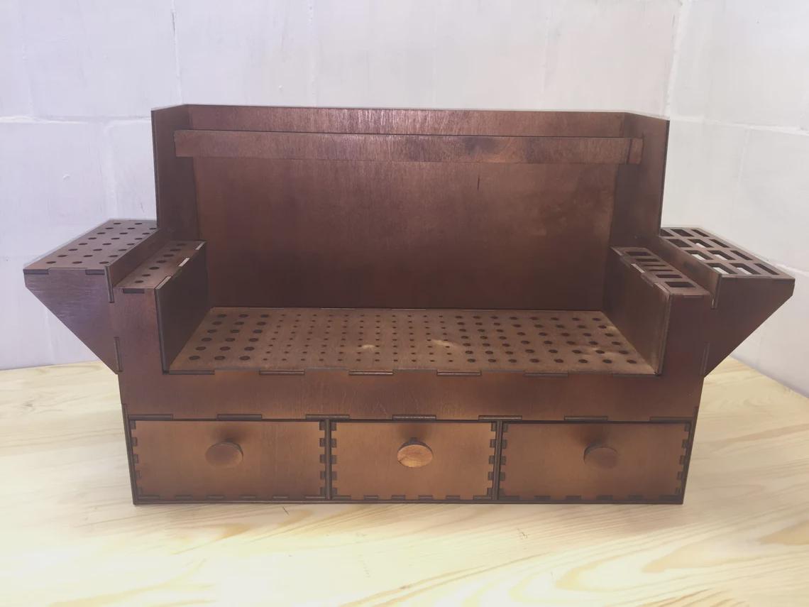 CNC Tool Holder: Laser Cut Storage Box With Drawer (digital Download ...