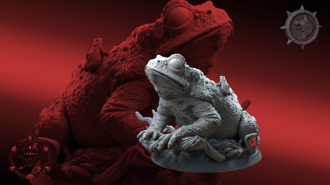 Mother of Froggies White Werewolf Tavern 3D Resin Printed Dnd,tabletop ...