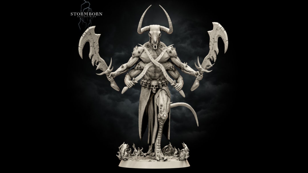 Moloch die Seelenlose Runen Sammlerstücke DnD, Rollenspiel, Ttrpg ...