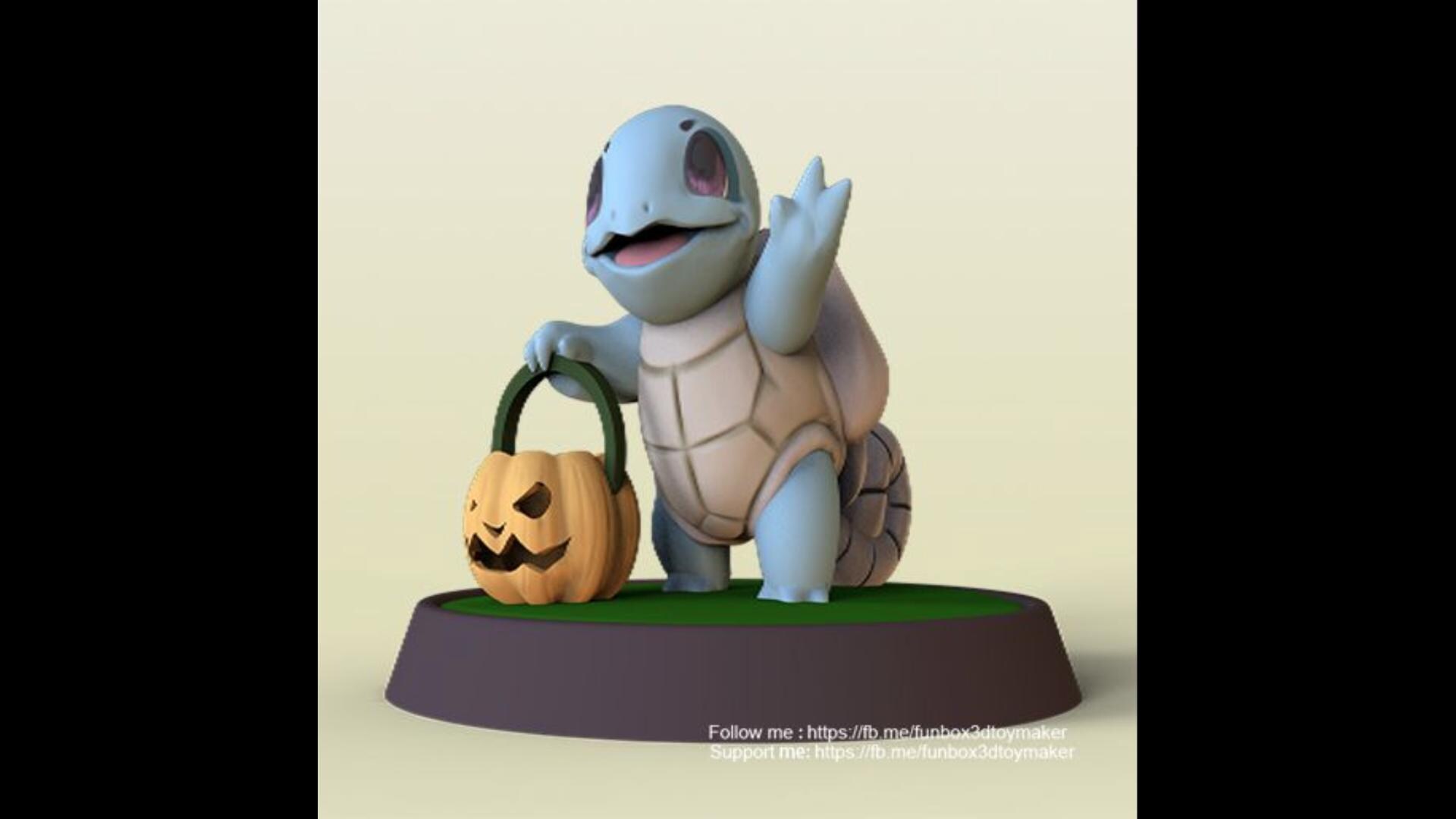 Spooky Turtle STL File: 3D Printable Miniature for Dnd, RPG (digital ...