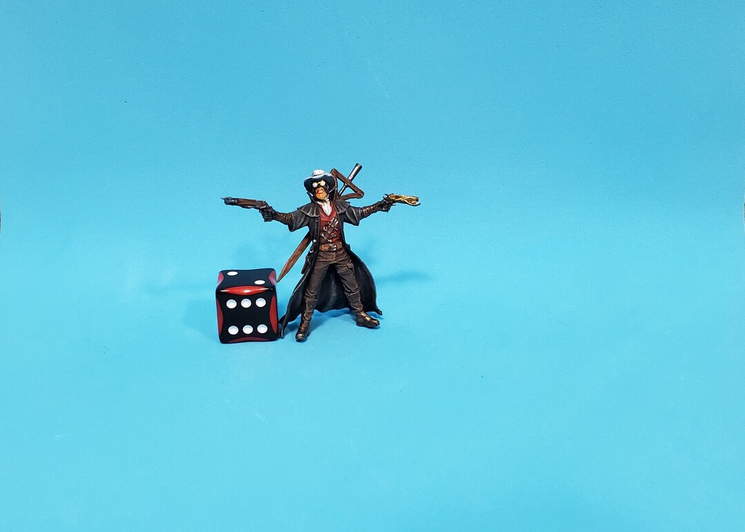 Hand Painted 3D Print Vampire Hunter Miniature: RPG Tabletop Gaming - Etsy