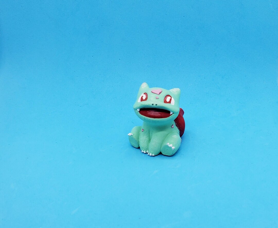 Hand Painted Valentines Day Bulbasaur | 3D Resin Art,dnd,pocket Monster ...