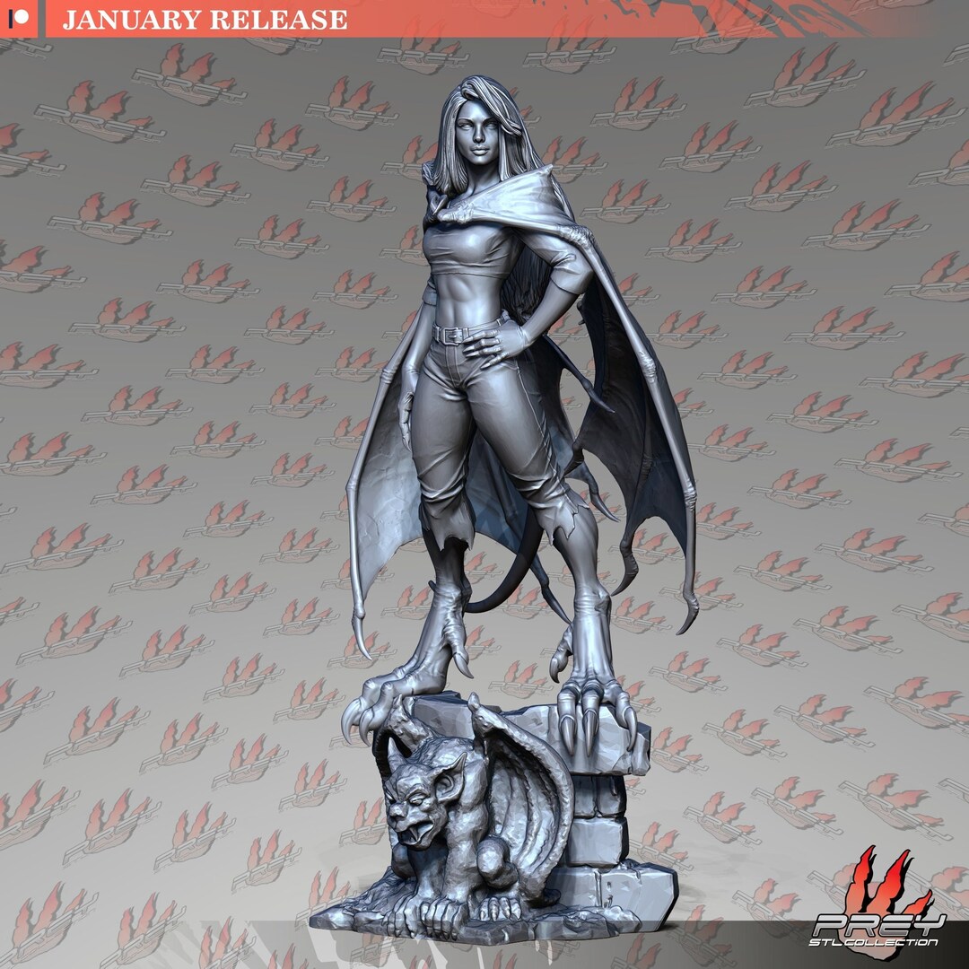 Eliza Gargoyle Fan Art | 3D Resin Printed | Dnd,3d Printed,wargaming ...