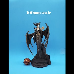 Lilith Diablo 4 Custom Hand Painted3d Print,dnd,wargaming,rpg,scyth ...