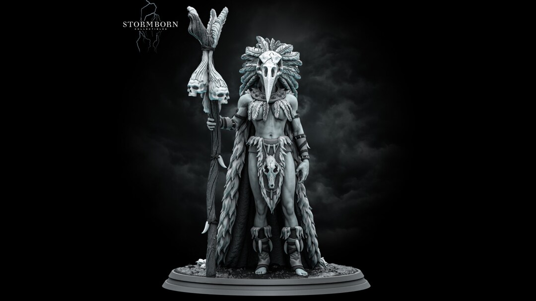 Lagath, the Seer Runic Collectables Resin Printed,3d Printed, Dnd, Wargaming, RPG, TTRPG ...