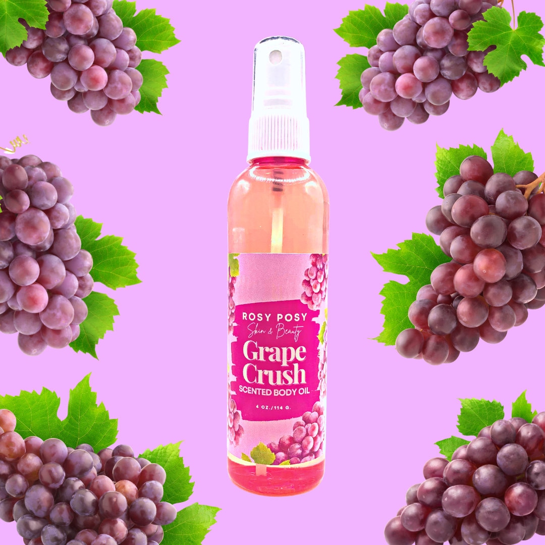 4 Oz. Grape Crush Spray Body Oil, Sweet Grape Scent, Grape, Grape Jolly Rancher Type, Grape Soda ...