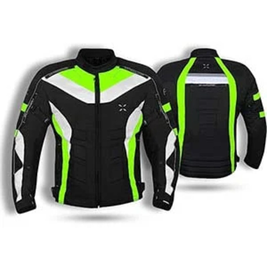 Waterproof Motorcycle Jacket – FTX Racing, Armored, Reflective ...