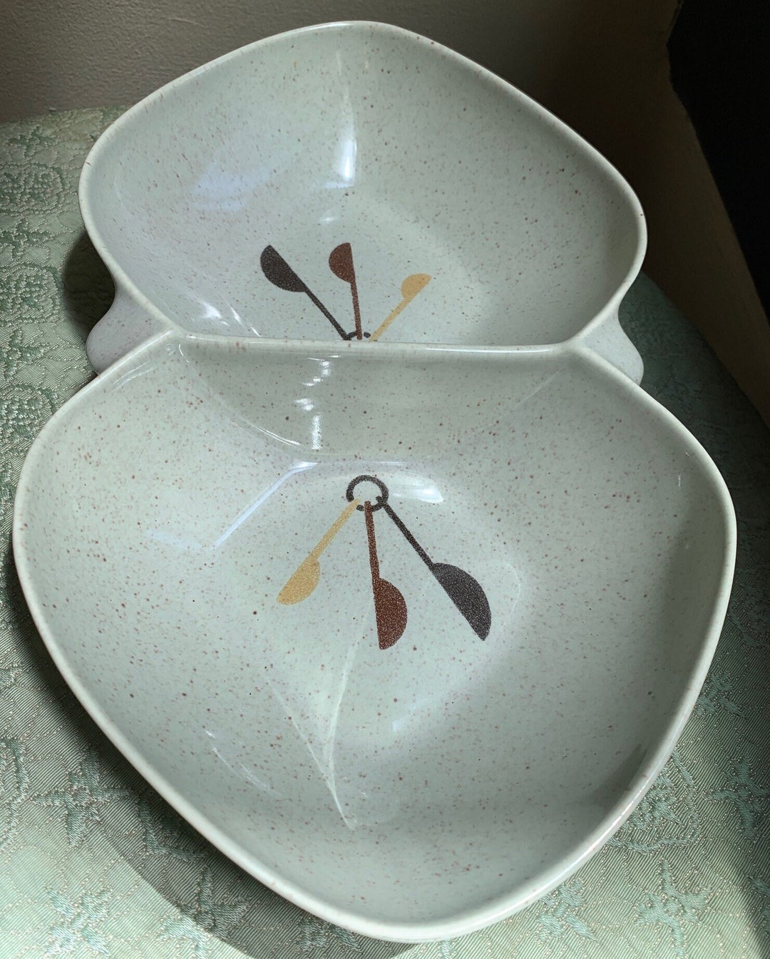 Winfield China - Gourmet Pattern - Mid-century Modern/vintage Divided ...