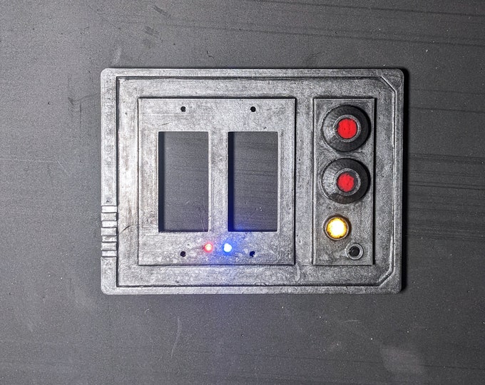 Star Wars Clone Wars Inspired Light Switch Cover / 2 Gang Rocker ...