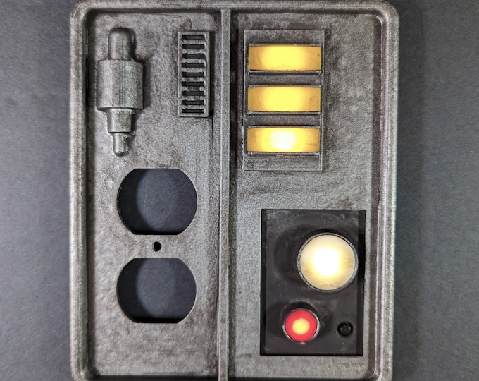 Star Wars Clone Wars Inspired Light Switch Cover / 1 Gang Duplex Outlet ...