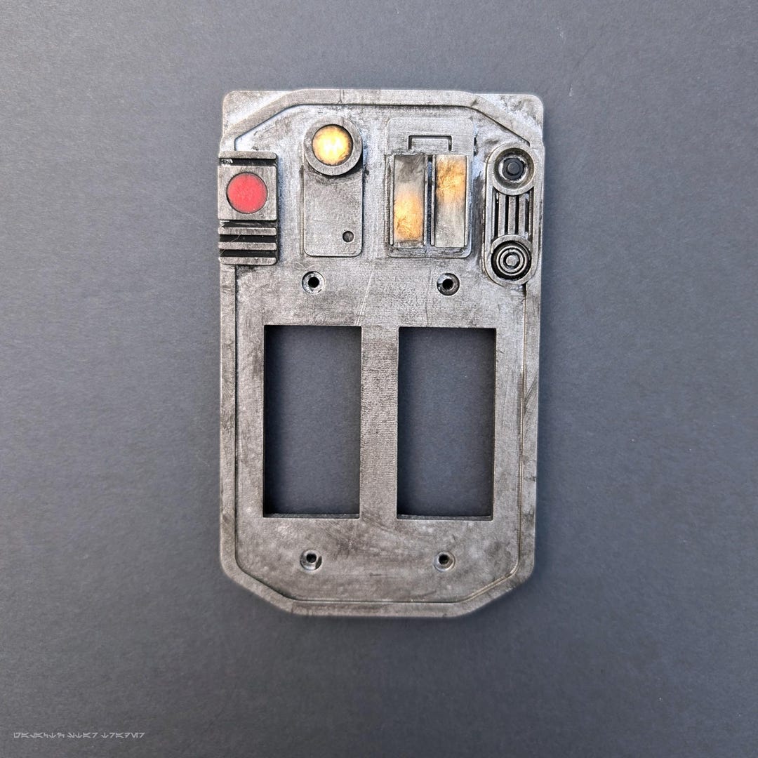 Stars Wars Inspired Slim Power Panel / 2 Gang Rocker / Panel LO84 - Etsy