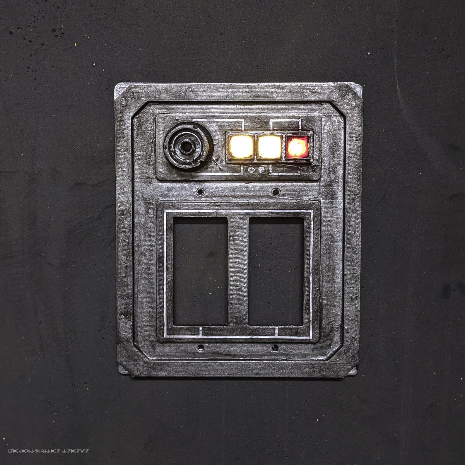 Star Wars Inspired Light Switch Cover / 2 Gang Rocker / - Etsy