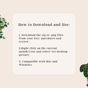 Boho Plant Themed Desktop Organizer Wallpaper Desktop Wallpaper July ...