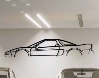 Honda Nsx Line Art - Etsy Australia