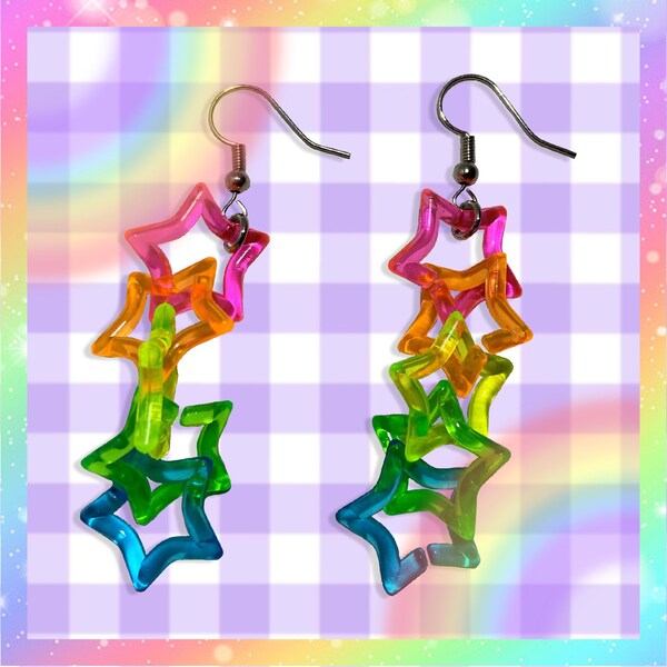 Weirdcore Earrings - Etsy