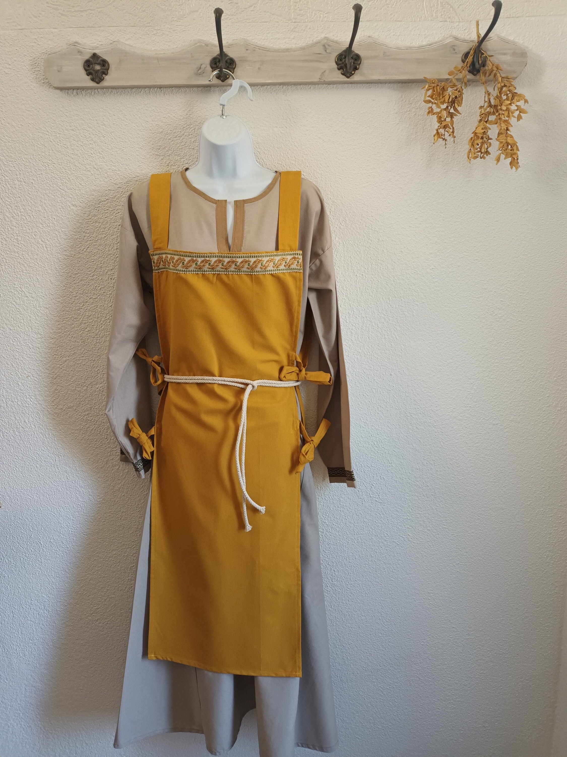 Apron Size 2 with Braid - Etsy