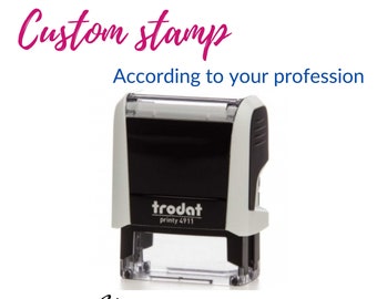 Dentist Stamp - Etsy Australia