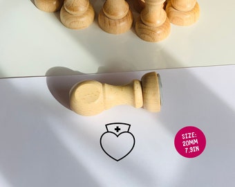 Small Nurse Stamp - Etsy
