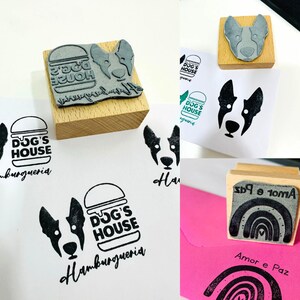 Large Custom Logo Stamp, Large Custom Brand Stamp, XXL Branding Custom ...