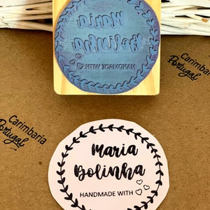 Large Custom Logo Stamp, Large Custom Brand Stamp, XXL Branding Custom ...