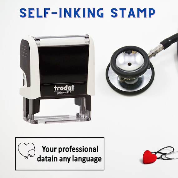 STAMP FOR NURSE Custom Stamp for Nurse Nurse Stamp - Etsy