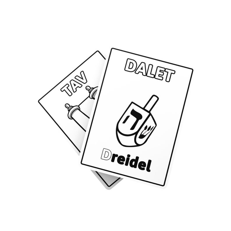 Color & Learn Alef-bet Phonetics - Etsy