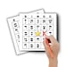 Hebrew Alef-bet BINGO: Hebrew Letter Learning Game (digital Download ...