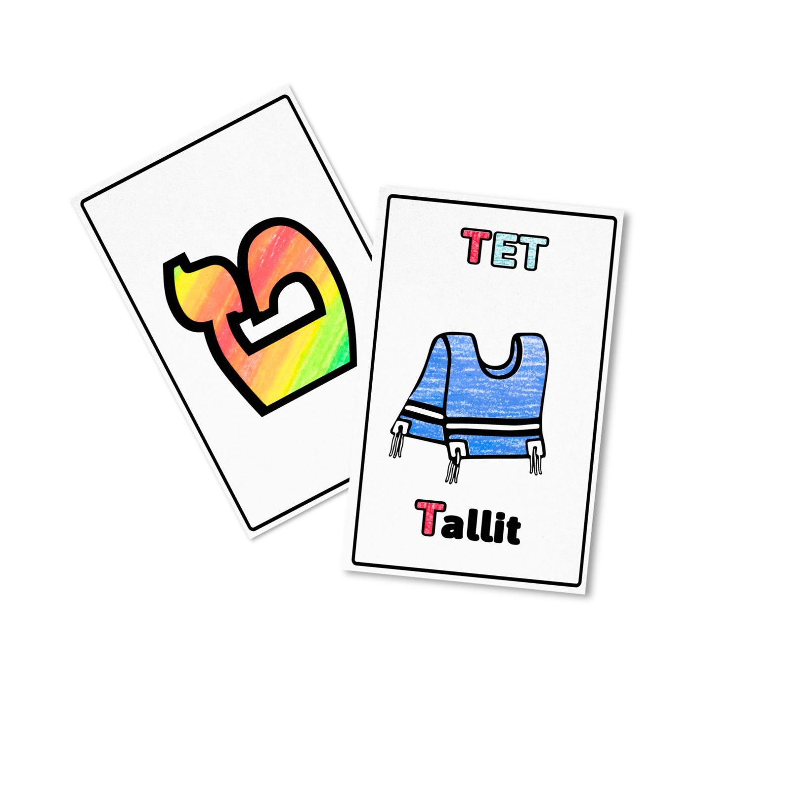 Color & Learn Alef-bet Phonetics - Etsy