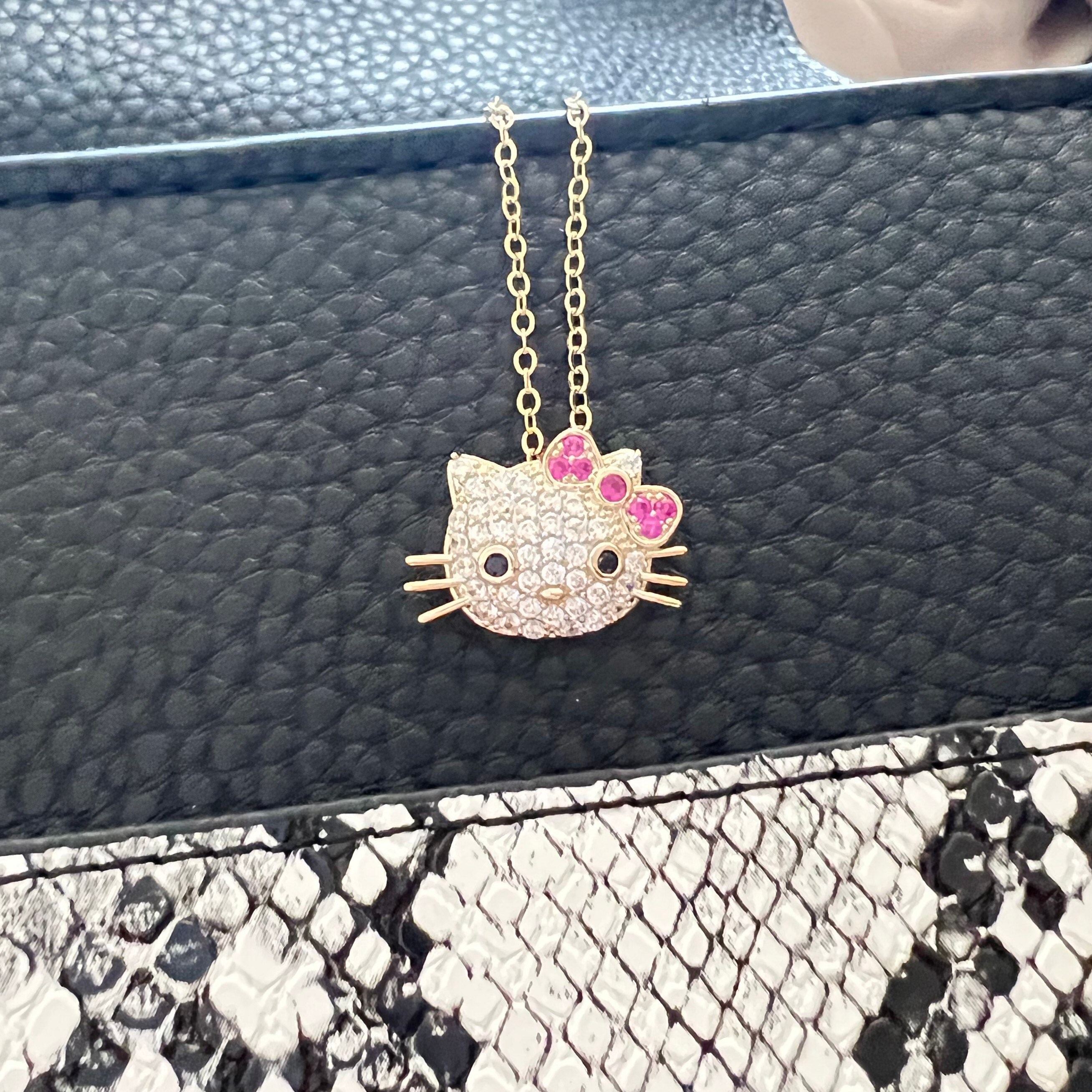 Hello Kitty Jewelry Set - Etsy